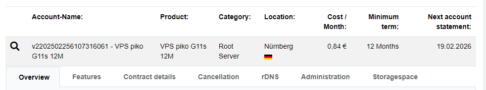 85R包push出Netcup 1o