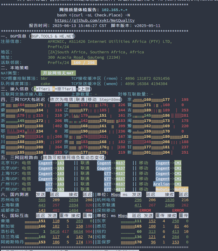 [网络质量] YVGS/Netjett LA VDS 1200 (birthday2025)